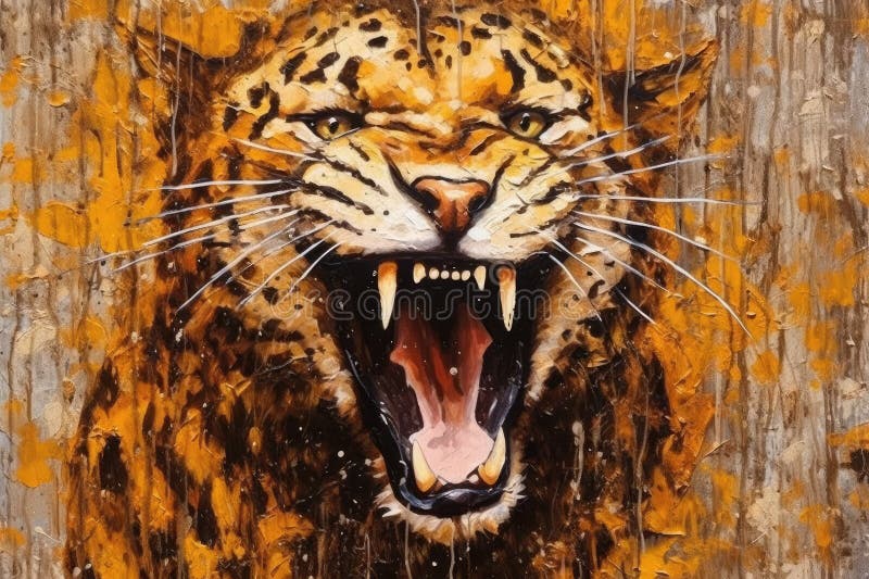 Leopard Form and Spirit through an Abstract Lens Dynamic and Expressive ...