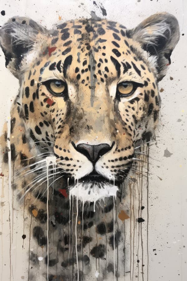 Leopard Form and Spirit through an Abstract Lens Dynamic and Expressive ...