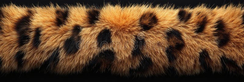 Leopard Fur Pattern Banner Showcasing Intricate Textures and Vivid ...