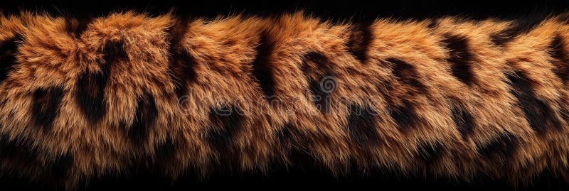 Leopard Fur Pattern Showcasing Vibrant Shades of Golden Brown Paired ...