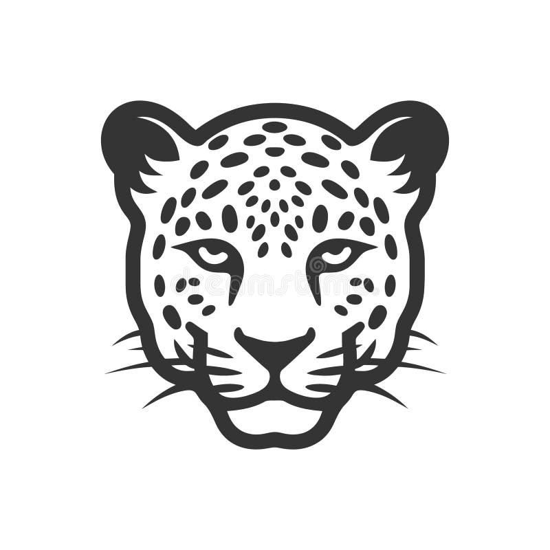 Leopard icon stock vector. Illustration of vector, calligraphy - 293140126