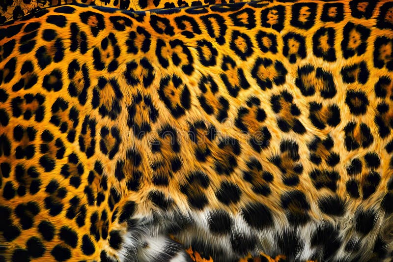 A Leopard with Its Back and Tail Showing Stock Image - Image of ...