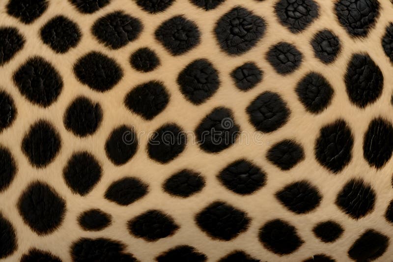 Leopard Leather Texture, Featuring Unique Spots and Natural Skin ...