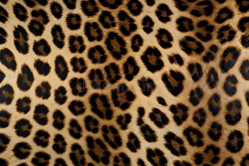 Leopard Leather Texture, Featuring Unique Spots and Natural Skin ...