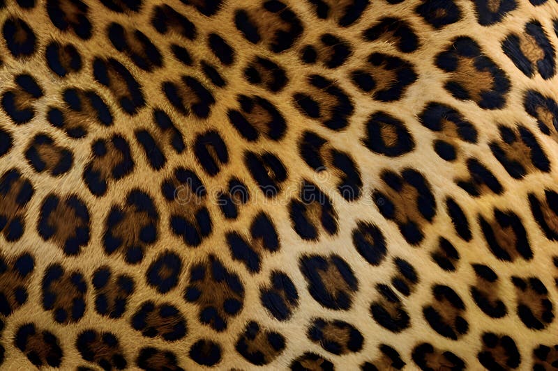 Leopard Leather Texture, Featuring Unique Spots and Natural Skin ...