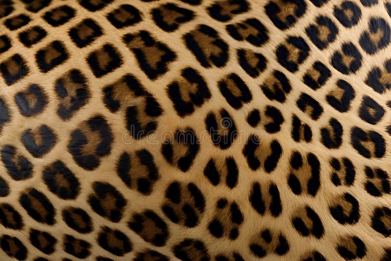 Leopard Leather Texture, Featuring Unique Spots and Natural Skin ...