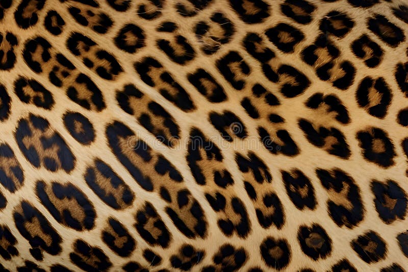 Leopard Leather Texture, Featuring Unique Spots and Natural Skin ...