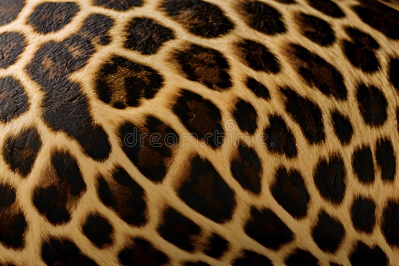 Leopard Leather Texture, Featuring Unique Spots and Natural Skin ...
