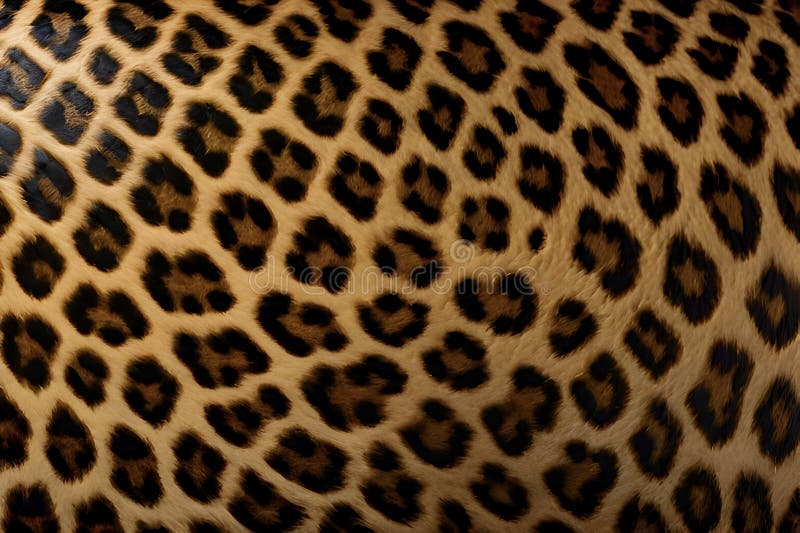 Leopard Leather Texture, Featuring Unique Spots and Natural Skin ...