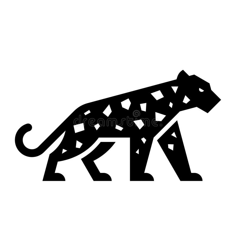 Leopard Logo stock vector. Illustration of jaguar, icon - 259970555