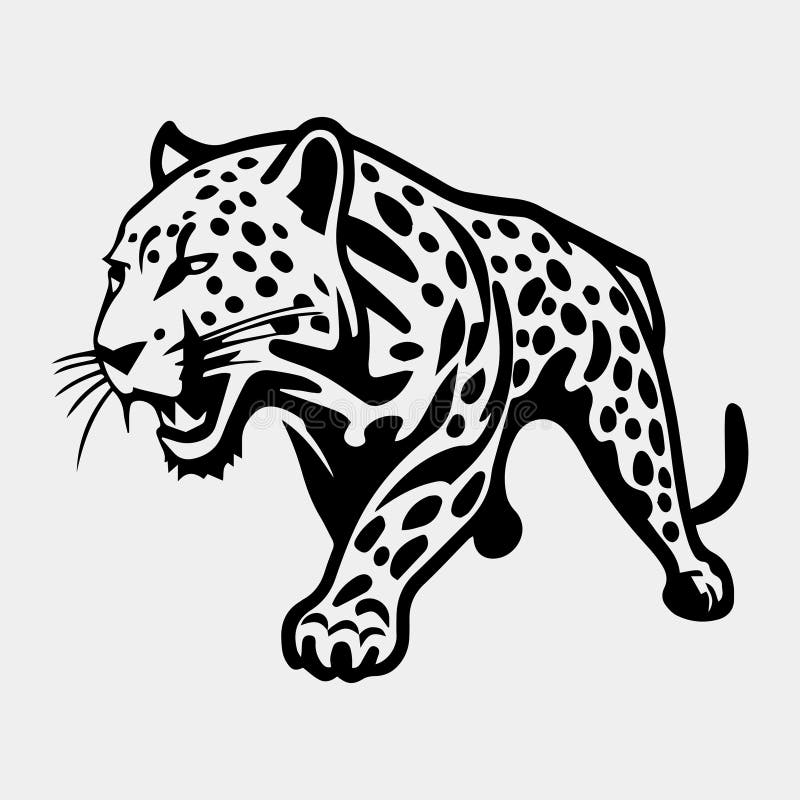 Leopard Logo Vector Illustration Design Stock Vector - Illustration of ...