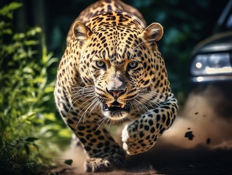 Leopard stock illustration. Illustration of beautiful - 293681465