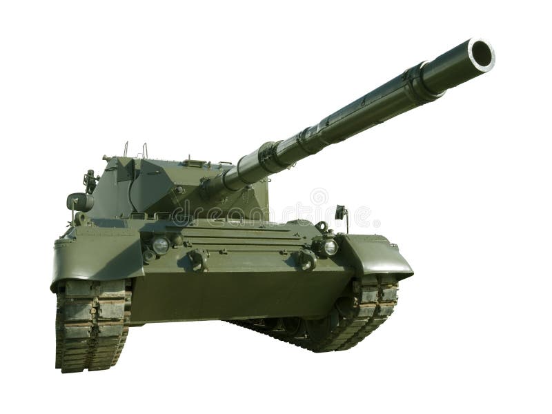 Leopard Military Tank on White Stock Image - Image of german, allied ...