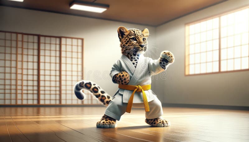 Leopard s Stance stock image. Image of leopard, majestic - 312170335