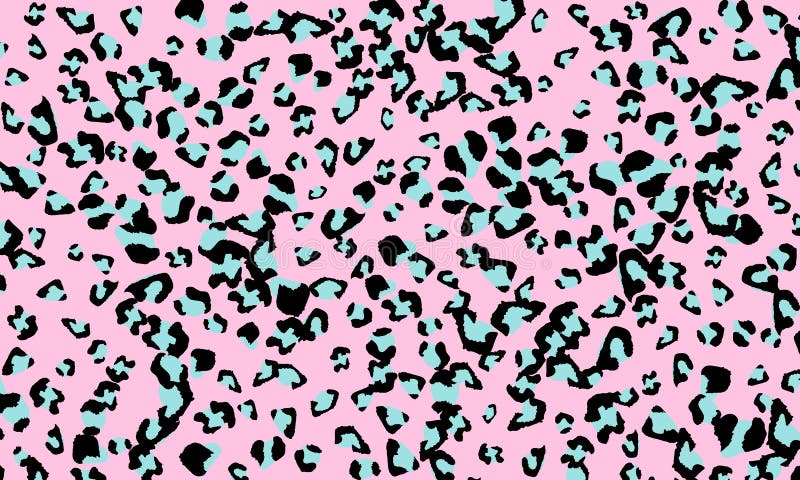 Leopard Print Design. Animal Skin Pattern Stock Vector - Illustration ...