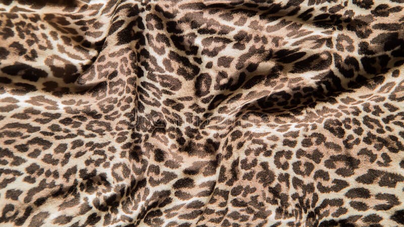 Leopard Print Pattern Fabric Texture Background Effect Leopard Fabric ...