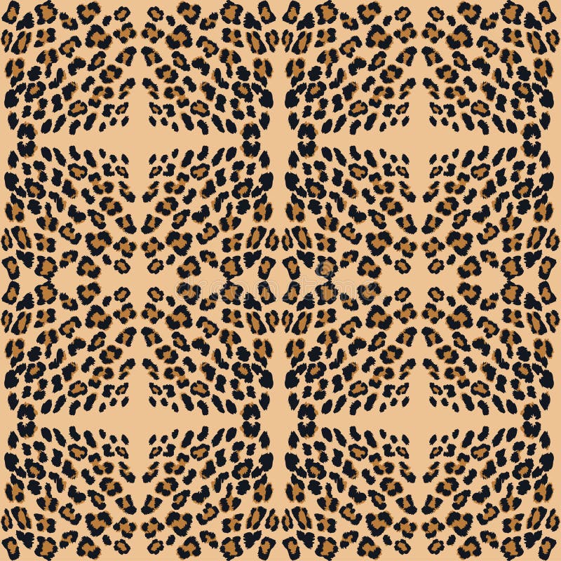 Leopard print pattern skin stock vector. Illustration of decoration ...