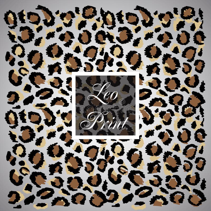 Leopard print stock illustration. Illustration of nature - 82774133