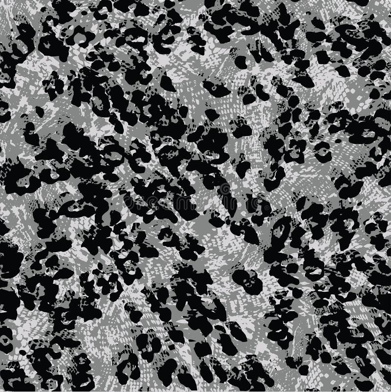 Leopard Print Pattern. Vector Seamless Background Stock Vector ...