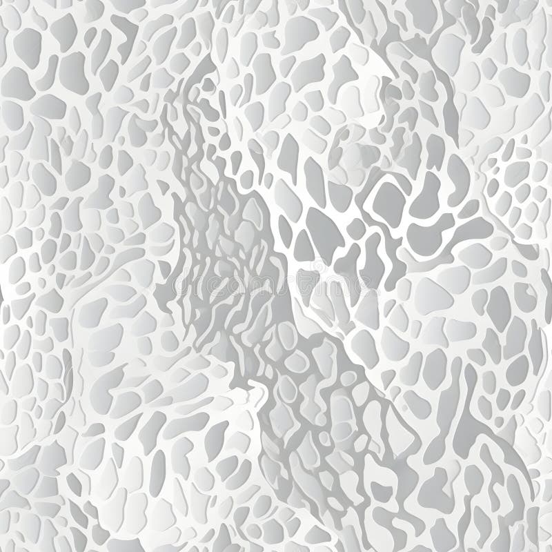 Leopard Print Seamless Pattern Design with Subtle Light Grey Textured ...