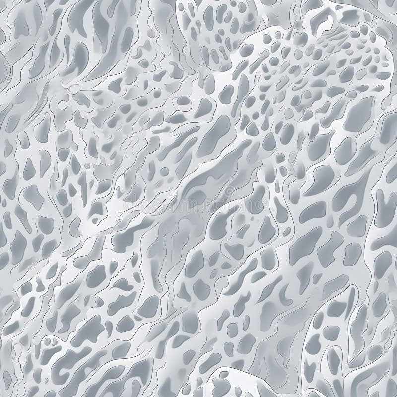 Leopard Print Seamless Pattern Design with Subtle Light Grey Textured ...