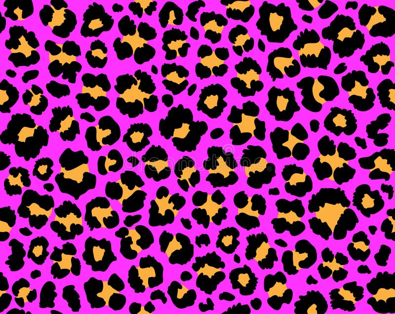 Leopard Print Seamless Pattern, Leopard Repeating Pattern, Vector ...