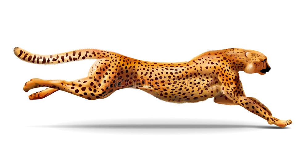 Leopard Running Stock Illustrations – 3,104 Leopard Running Stock ...
