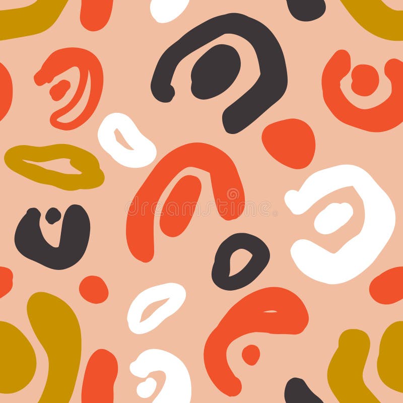 Leopard Seamless Pattern, Cheetah Print Illustration Skin, Vector ...