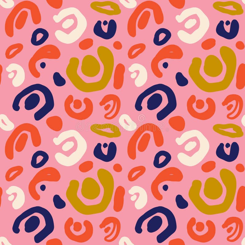 Leopard Seamless Pattern, Cheetah Print Illustration Skin, Vector ...