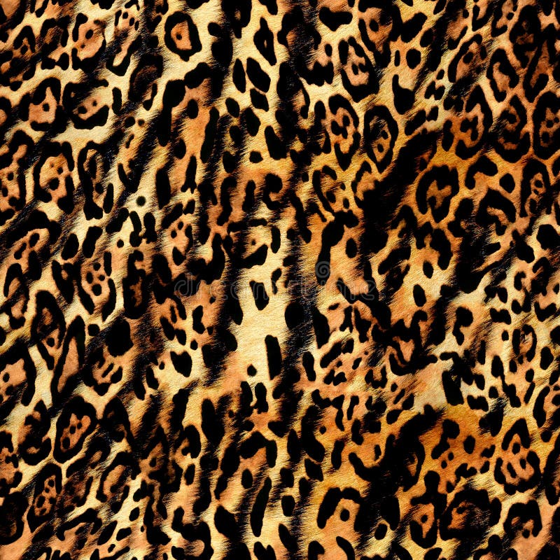 Seamless Yellow Leopard Skin Stock Image - Image of snake, mixed: 224250191