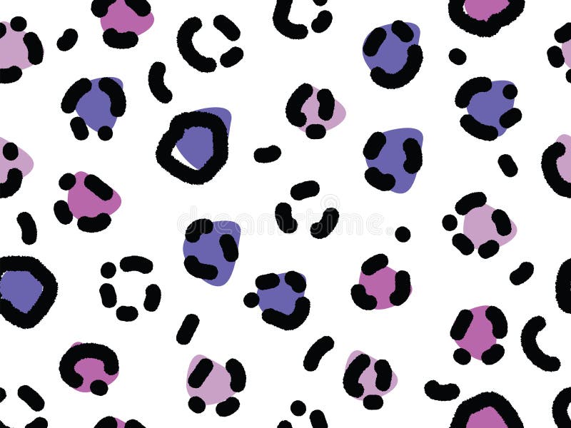 Leopard Seamless Pattern Design, Vector Illustration Background ...