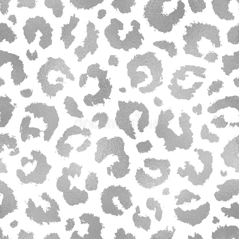 Leopard Seamless Pattern. Gold Animal Print. Elegant Skin Leopard ...
