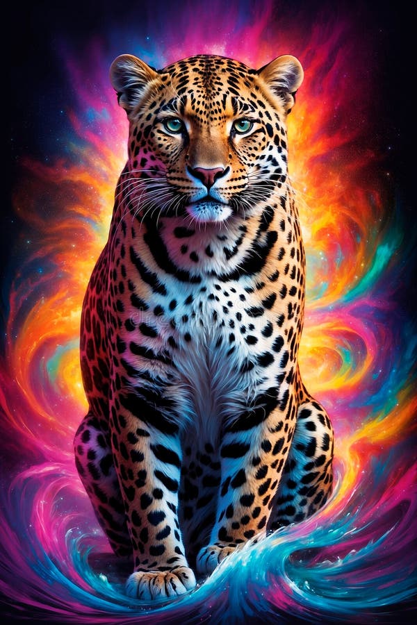 Galaxy Leopard Stock Illustrations – 285 Galaxy Leopard Stock ...