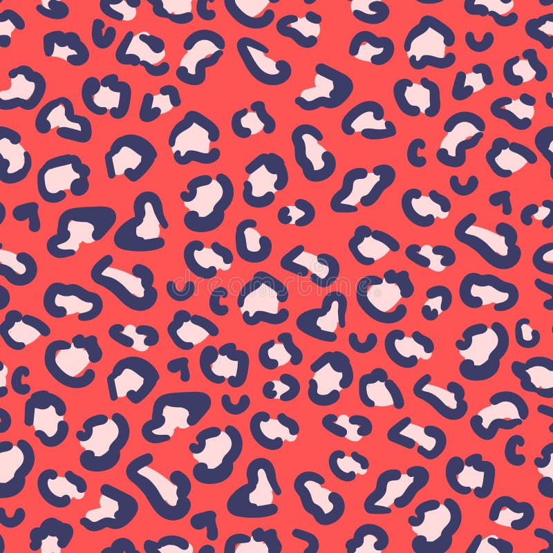 Leopard Skin Print of Spot, Stains. Seamless Pattern with Splash Stock ...