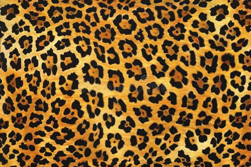 Leopard Skin Texture Pattern Abstract Background Stock Illustration ...