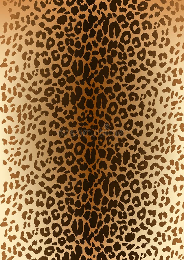 A Leopard Spotted Fur Pattern Stock Vector - Illustration of felon ...