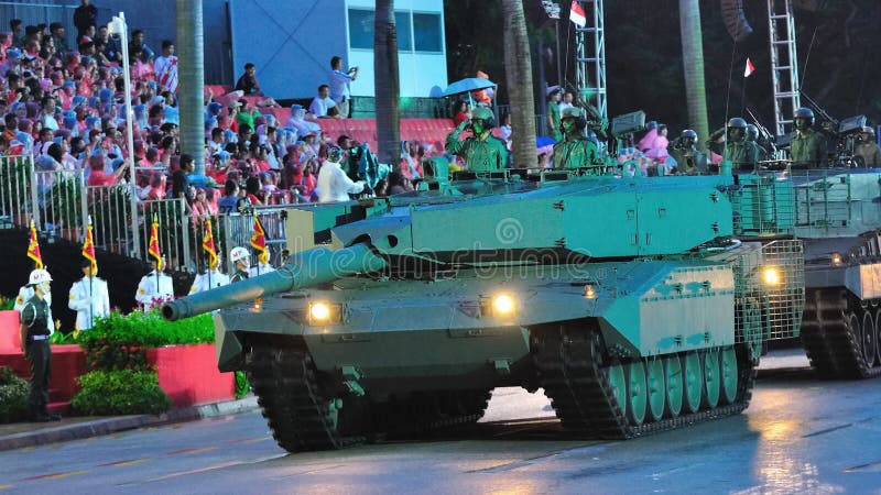 Leopard tank at NDP 2010 editorial image. Image of drive - 14998455