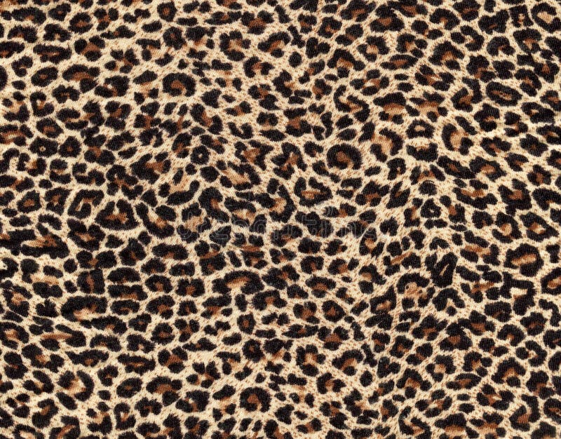 Leopard Print Fabric Texture Stock Photo - Image of africa, hide: 3449610