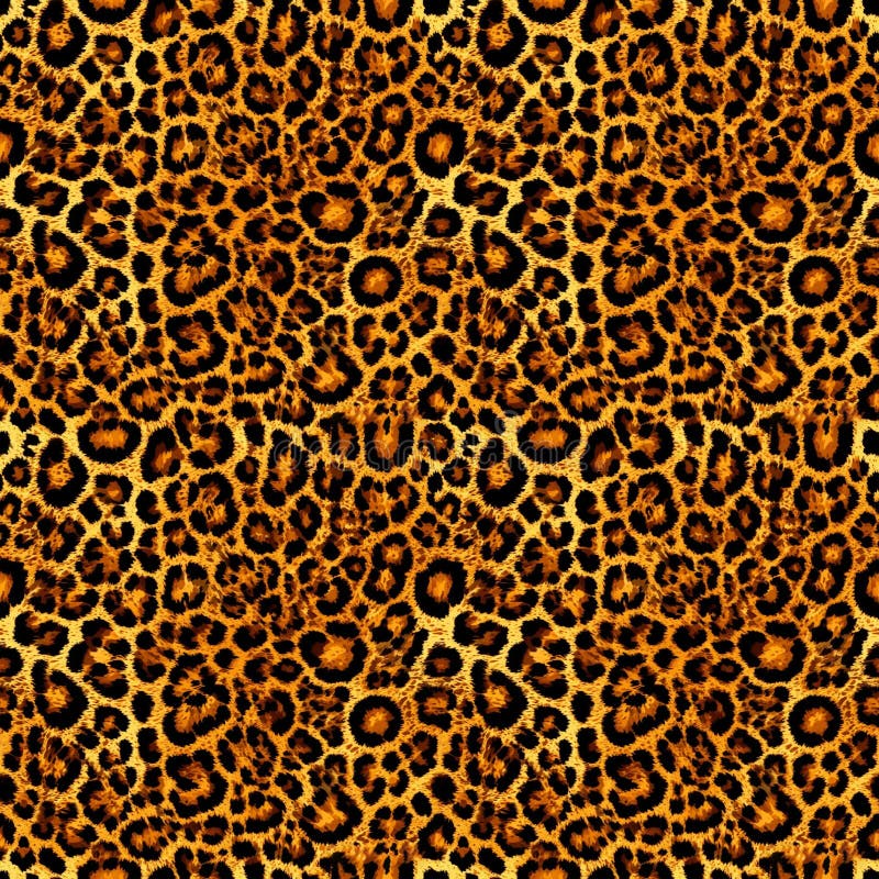 Leopard Texture Super Realistic, Seamless Pattern, Repeating Texture of ...