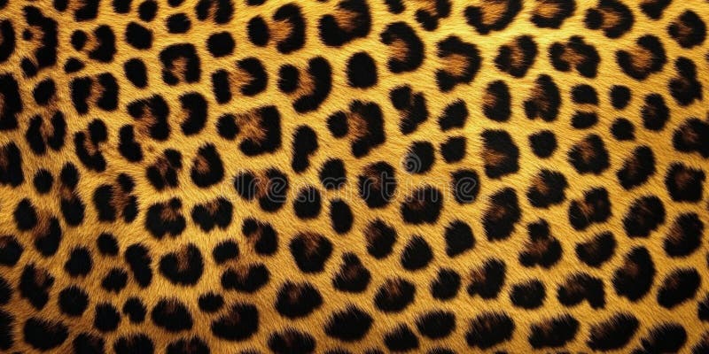 Leopard Texture with Unique Spots Shining in Sunlight Stock ...