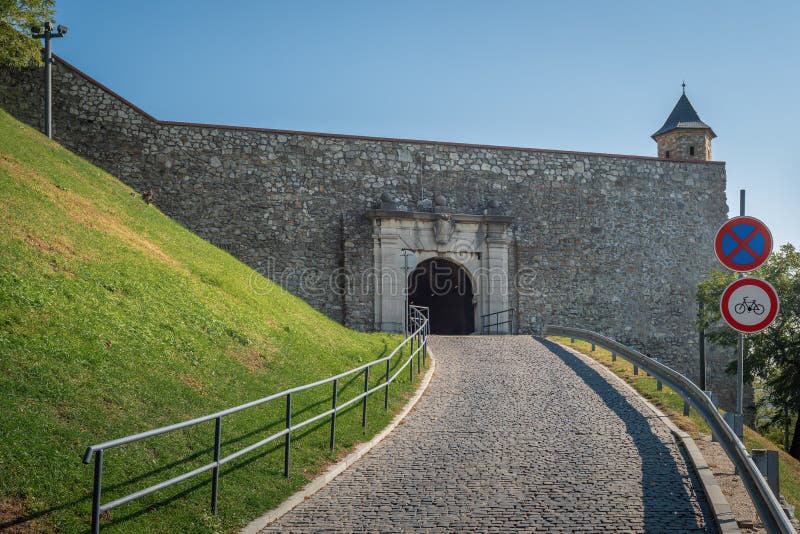 Leopold Gate at Bratislava Castle - Bratislava, Slovakia Stock Image ...