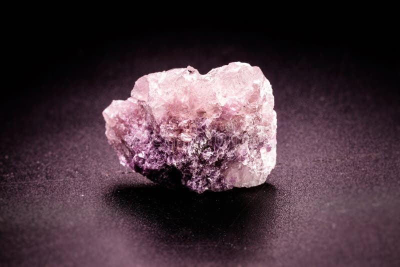 Lepidolite Ore is a Mineral of Phyllosilicates. it is Part of the Micas ...