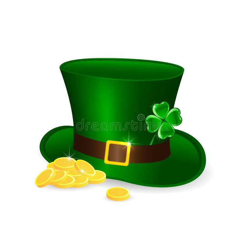 Leprechauns Hat And Coins Stock Vector Illustration Of Holiday 50438759