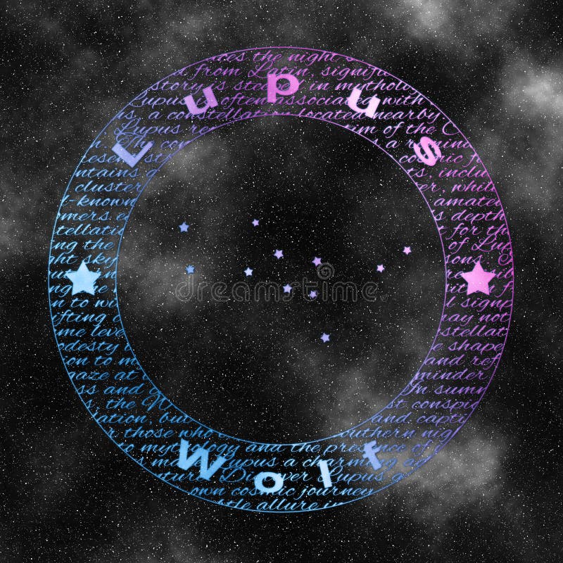 Lepus Constellation, Hare Constellation Stock Illustration ...