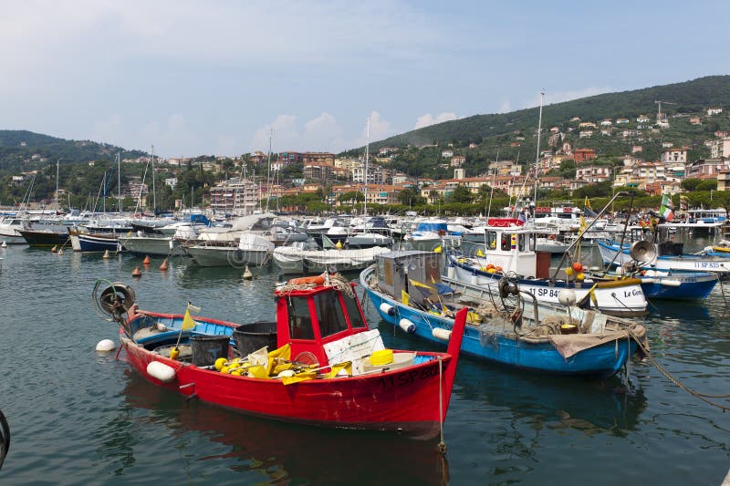 Lerici editorial photo. Image of europe, harbor, color - 20913516