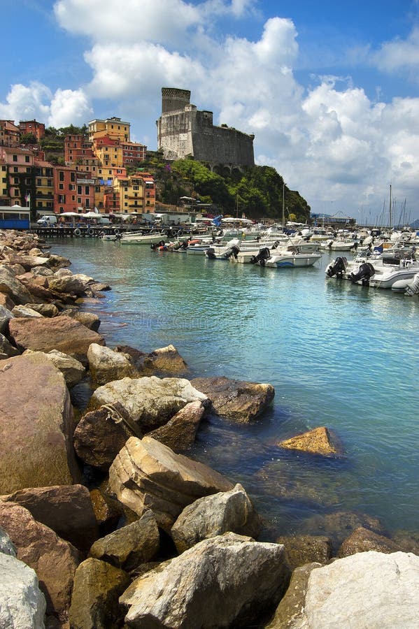 Lerici stock photo. Image of lerici, cold, liguria, italy - 49228088