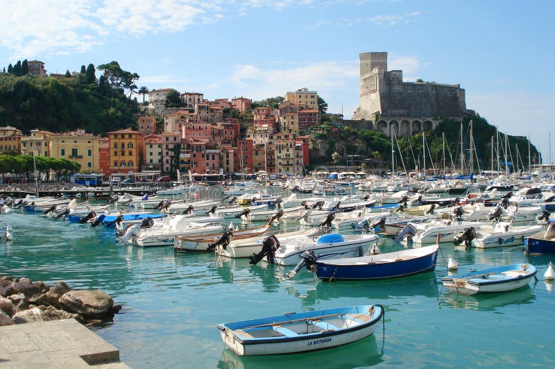 Castello Di Lerici Offers a Beautiful View of the Entire City of Lerici ...