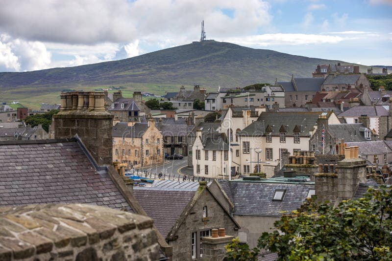 Lerwick, Die Shetlandinseln, Scotland4 Stockfoto - Bild: 43307384