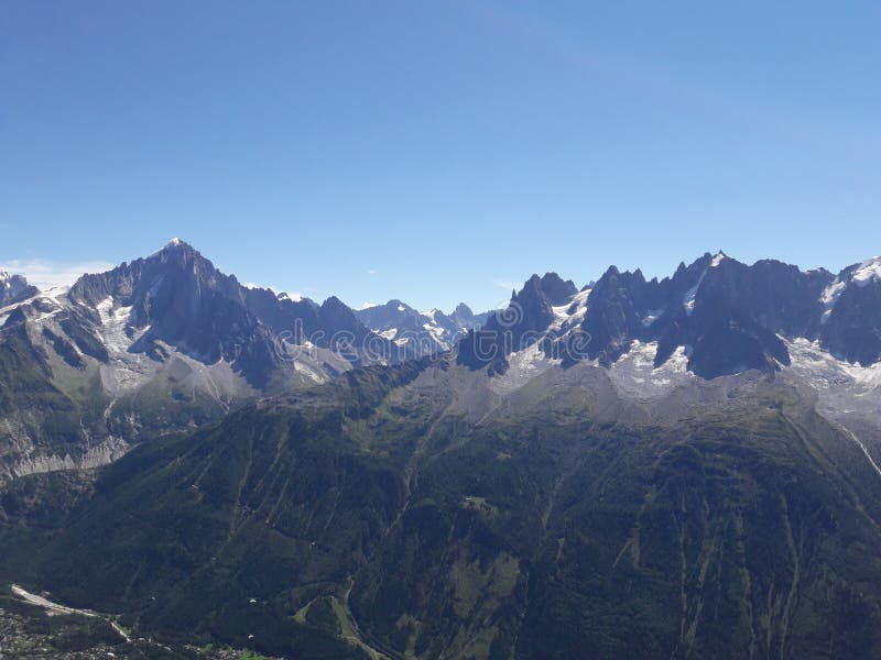 Les alpes stock image. Image of france, alpes, brevent - 97537123