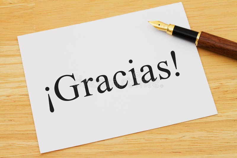 Gracias Merci Espagnol Photos Stock - Téléchargez 48 Photos libres de ...